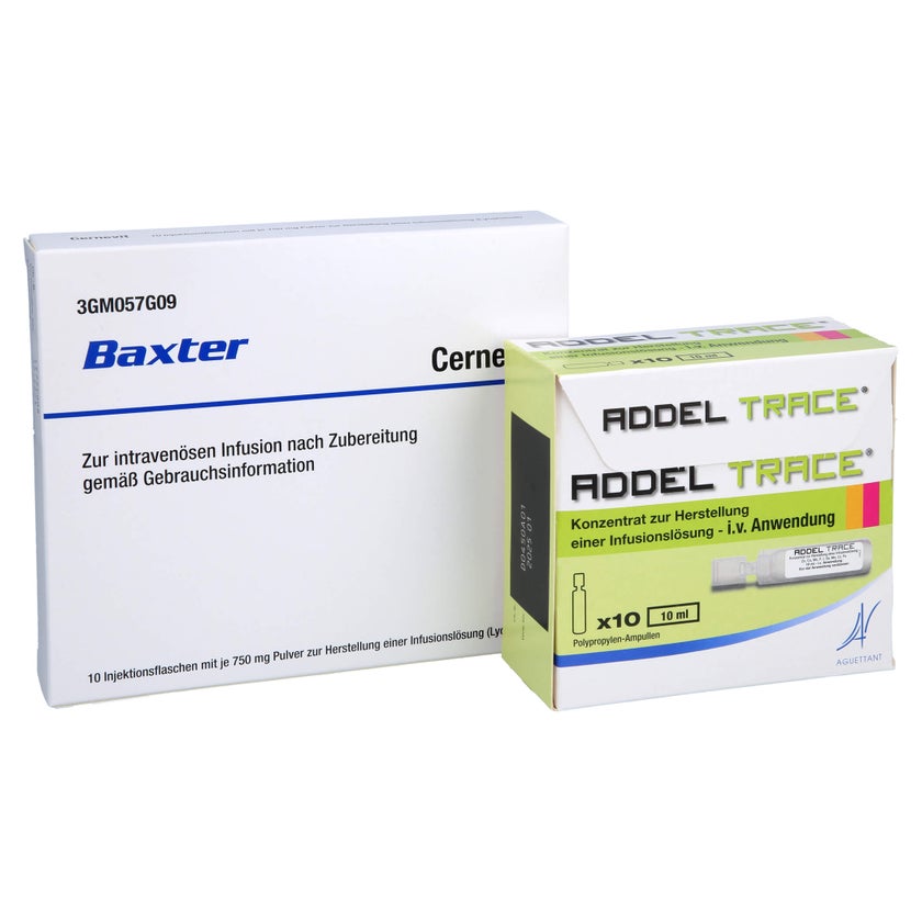 CERNEVIT + Addel Trace Mikronährstoff-Set 2X10 St mit E-Rezept kaufen ...