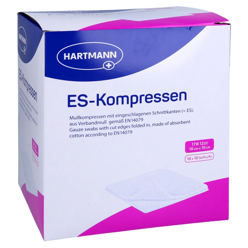 Es-kompressen Steril 10x10 cm Großpackun 10X10 St online kaufen | DocMorris