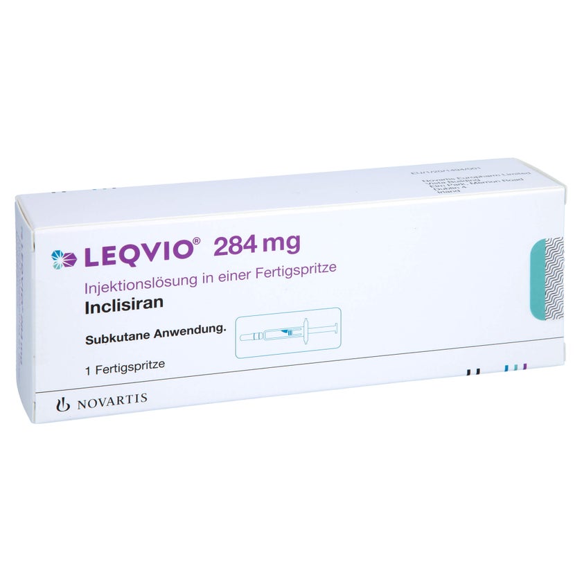LEQVIO 284 mg Injektionslösung i.e.Fertigspritze 1X1,5 ml mit E-Rezept ...