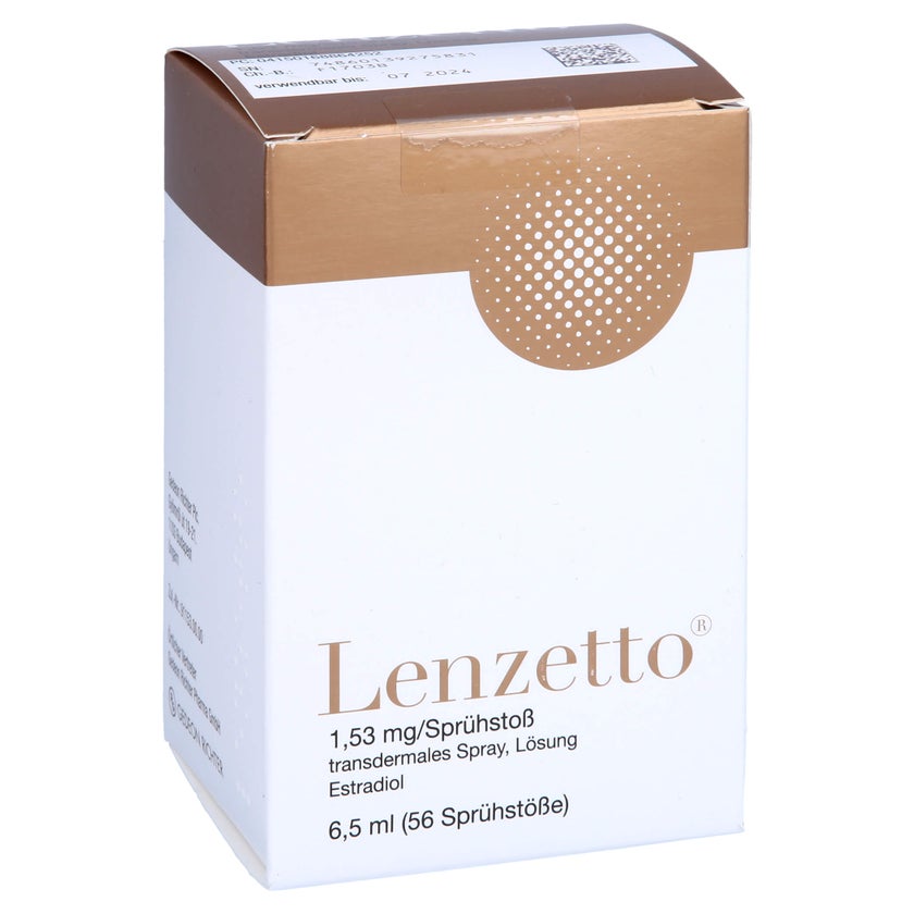 LENZETTO 1,53 mg/Sprühstoß transdermales Spray 6,5 ml mit E-Rezept ...