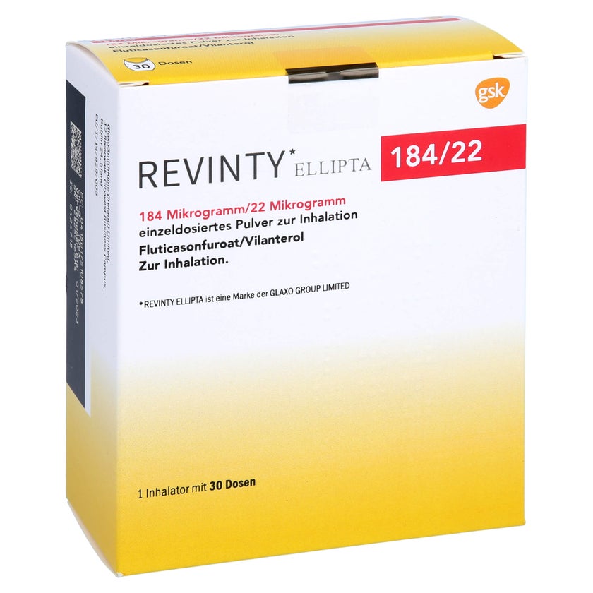 REVINTY Ellipta 184 µg/22 µg einzeld.P.z.Inh.30ED 1 St mit E-Rezept ...