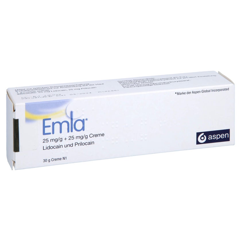 EMLA 25 mg/g + 25 mg/g Creme - Reimport 30 g online kaufen | DocMorris