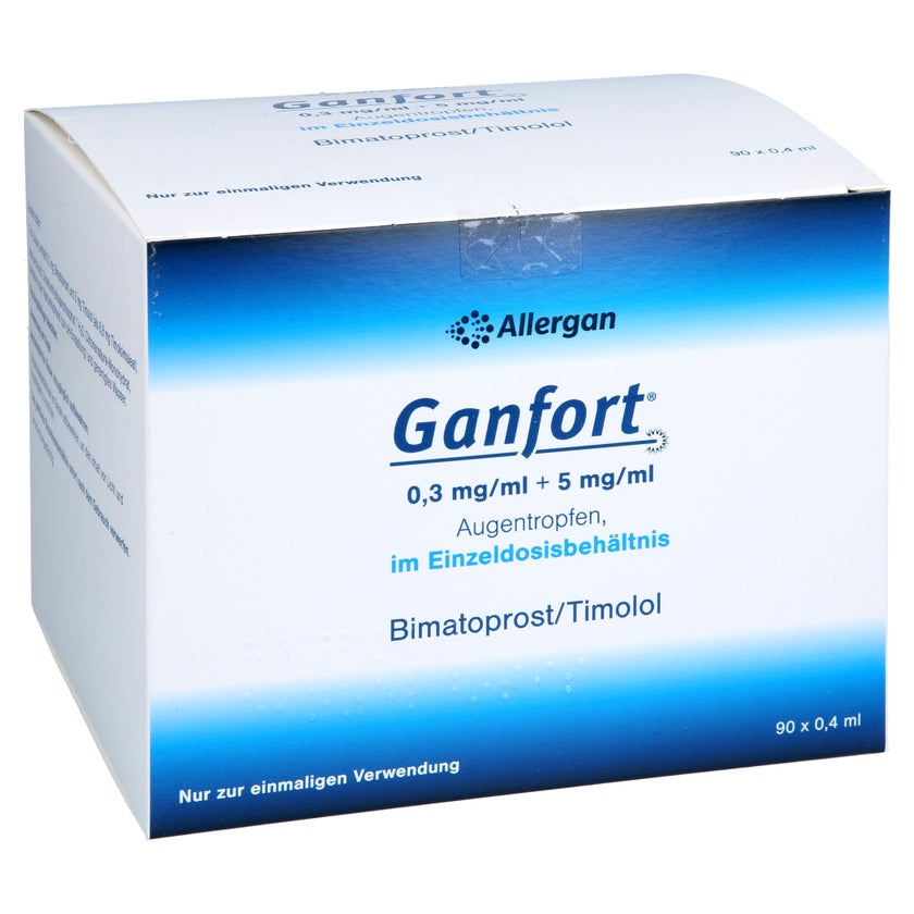 Ganfort 0,3 Mg/ml + 5 mg/ml AT im Einzel 90X0,4 ml mit E-Rezept kaufen ...