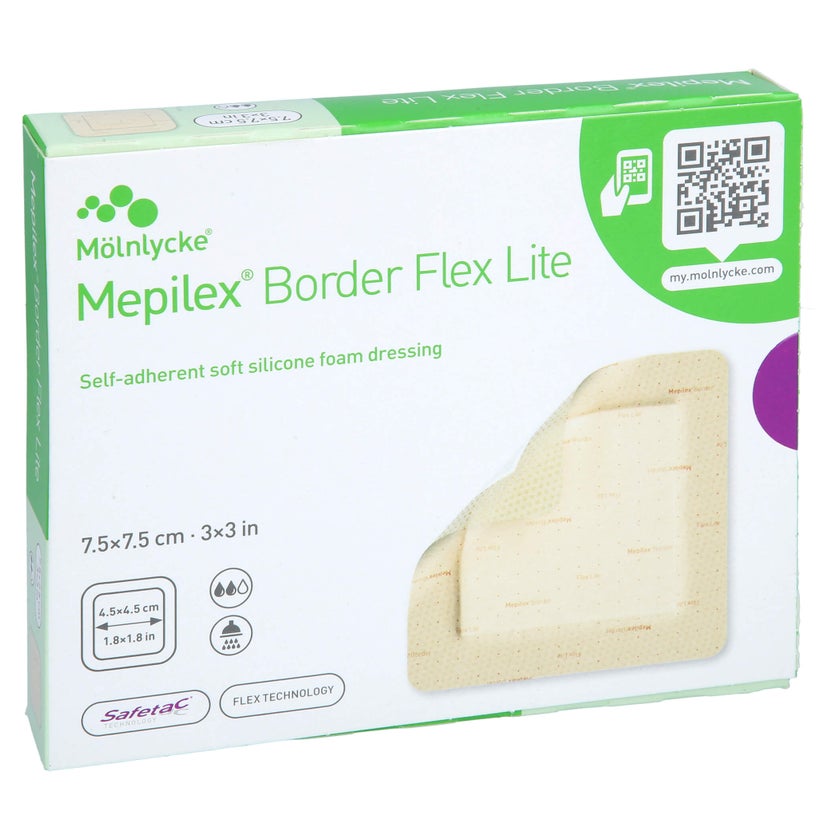 Mepilex Border Flex Lite 7.5x7.5 5 St online kaufen | DocMorris